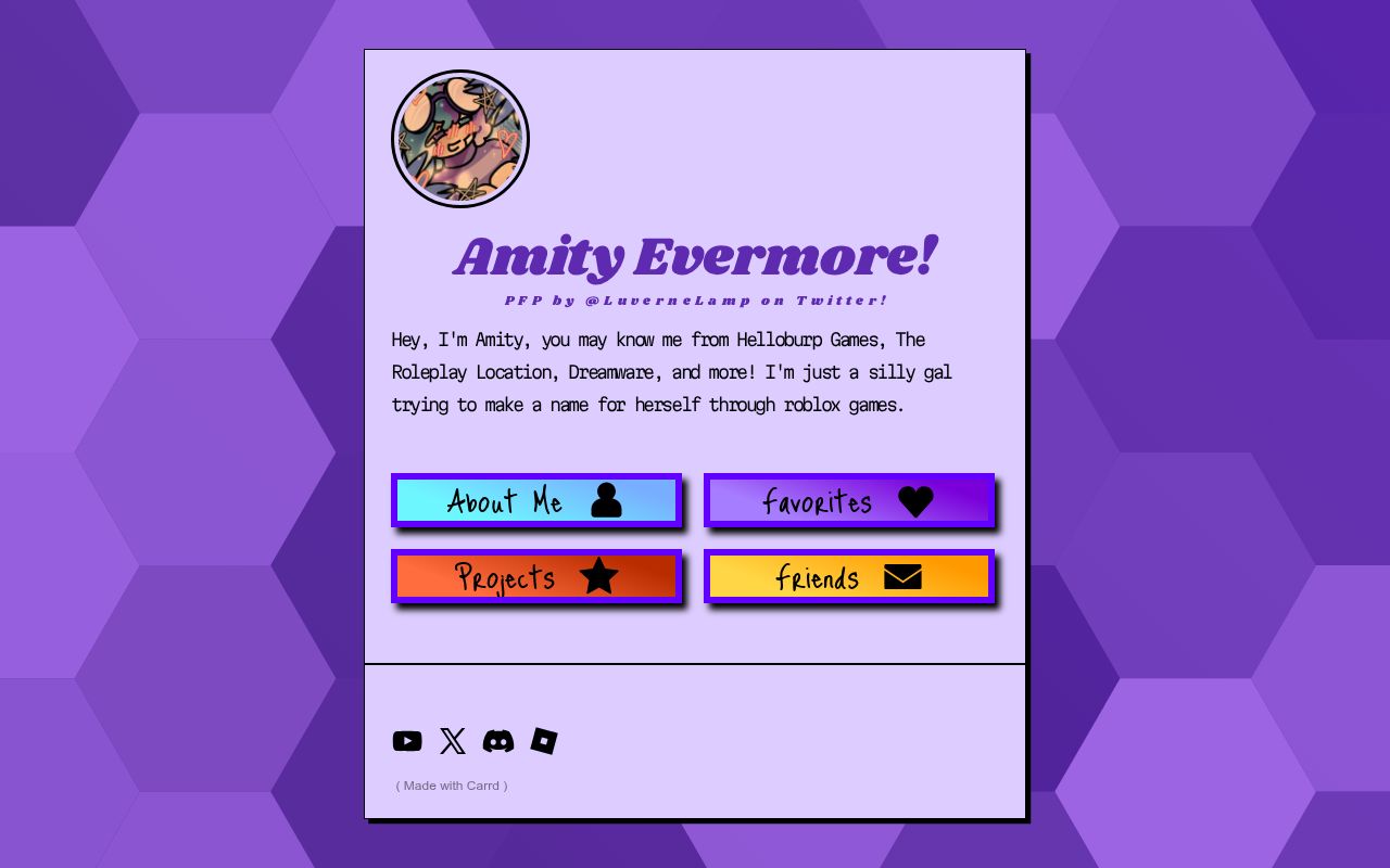 Amity's Page